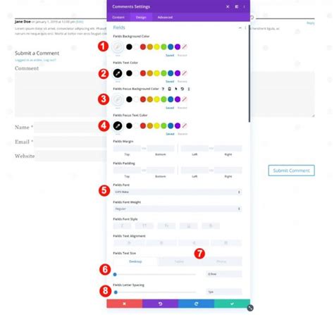 How To Style Divi S Comments Module Inside A Blog Post Template