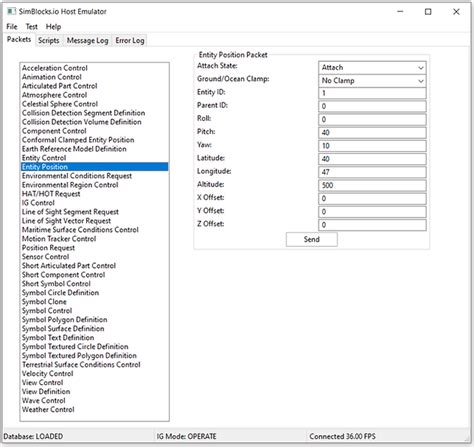 Cigi Host Emulator