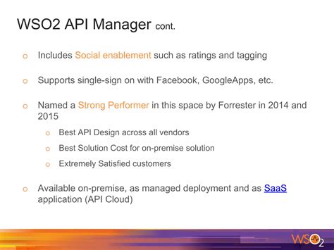 WSO2 API Manager 2 0 Overview PDF