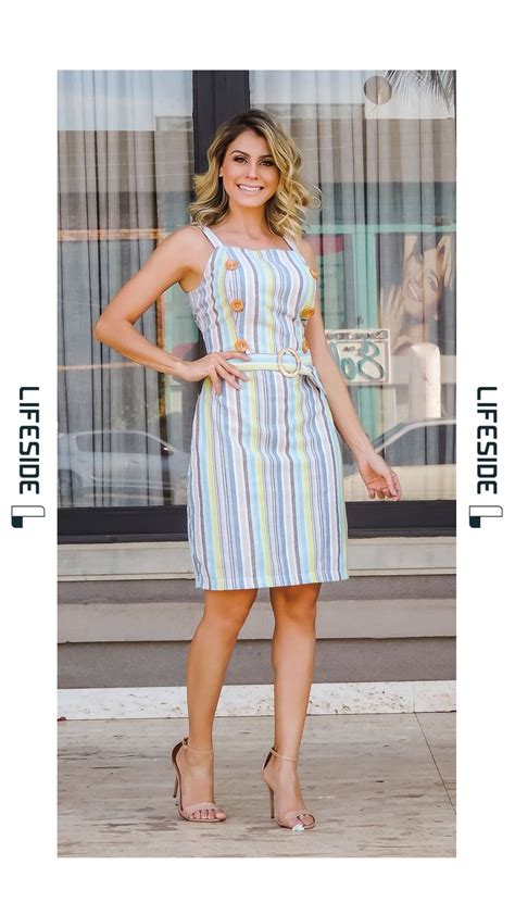 LIFESIDE Moda Feminina Primavera Verão 2019 Fashion design dress