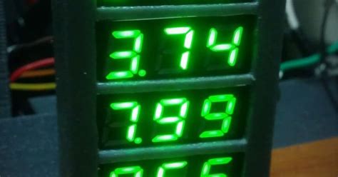 4 Slot Micro Lcd Voltmeter By Zonalimitatore Download Free Stl Model