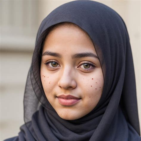 Premium Photo Cute Muslim Girl In Hijab