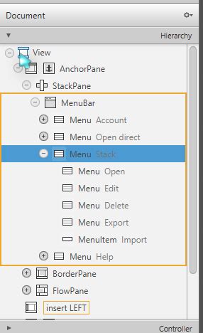 Gluon Mobile Menus In Menu Are Flickering