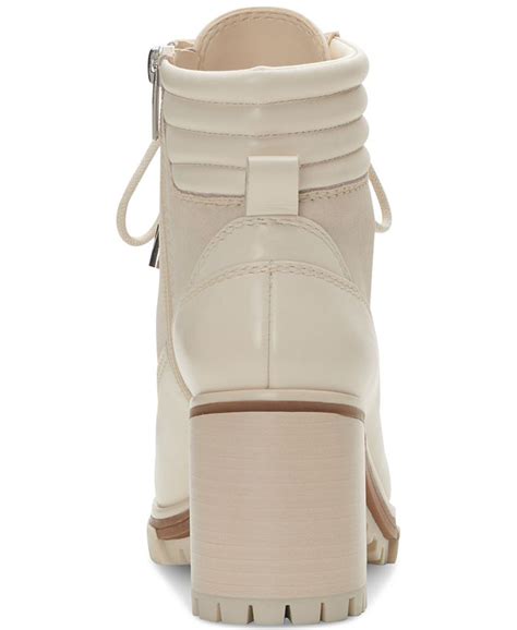Vince Camuto Donenta Lace Up Hiker Booties And Reviews Booties Shoes