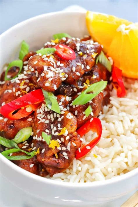 Easy Spicy Orange Chicken Kenneth Temple
