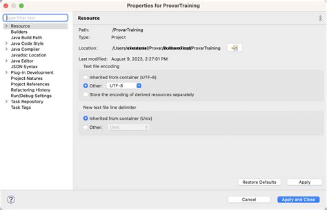 Exporting Test Projects Provar Documentation