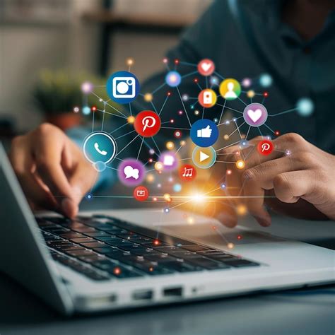 Premium Photo Modern Social Media Developing And The Future Trend Of