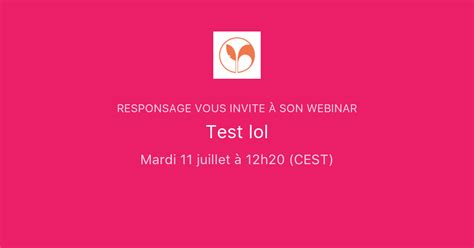 Test Lol Responsage