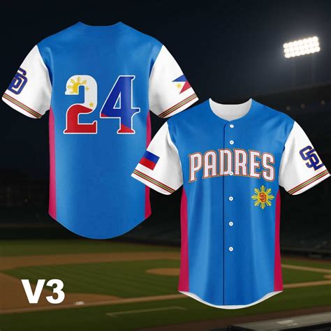 San Diego Padres Celebrating Filipino Heritage Night Jersey 2025