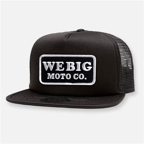 Webig Moto Co Patch Hat Webig Moto Co