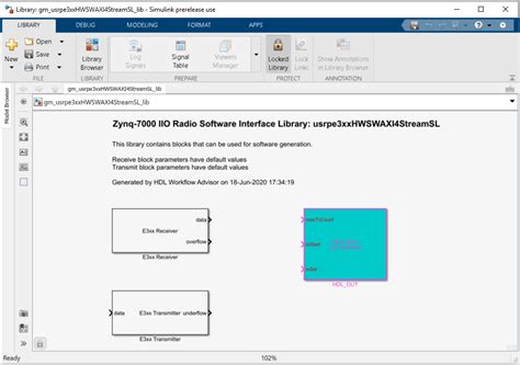 Hwsw Co Design With Axi4 Stream Using Usrp E3xx Matlab And Simulink