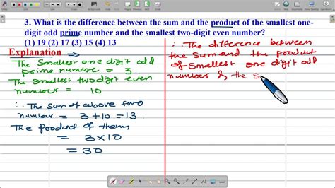 Diff Sum And Product Of The Smallest One Digit Odd Prime Number And