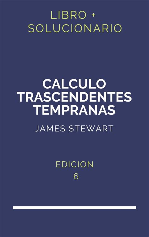 Solucionario Calculo Multivariable James Stewart 7 Edicion Pdf Libro