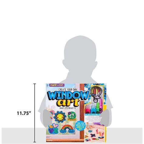 Made By Me Create Your Own Window Art Hobbies And Toys Books