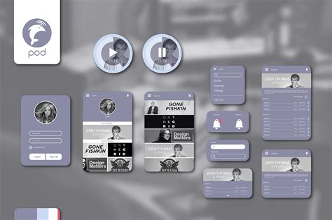 Pod UI Kit On Behance