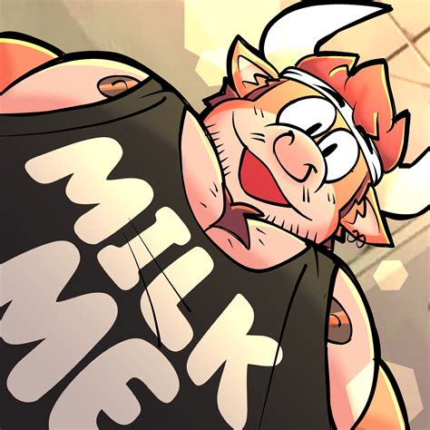 Rule 34 1male Bull Daddy Ear Piercing Furry Gay Headband Highres