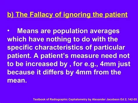 Errors In Cephalometry Pptx Dental Health Diseases And Conditions