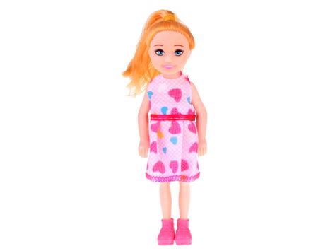 Urocza Laleczka Mini 13cm Lalka W Sukience Do Domku ZA4628 Sklep