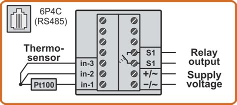 Temperature Controller Archiver Tca4 1 12 24v