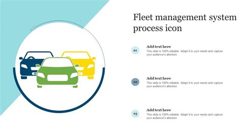 Fleet Management System Process Icon Ppt Powerpoint