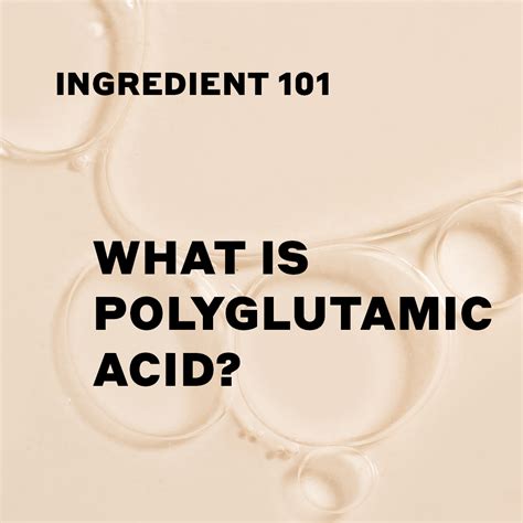 Volition Beautys Ingredient 101 Polyglutamic Acid