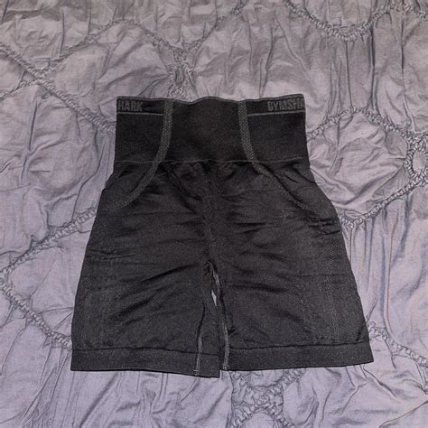 Gymshark Womens Black Shorts Depop