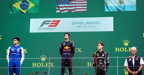 El Argentino Franco Colapinto Finalizó Tercero En La F3 En Austria Y