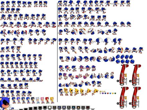Seanalty Hd Mugen Sonic Exe Sprite Sheet B By Tailsthegrate On Deviantart