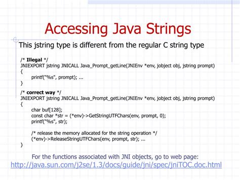 PPT Java Native Interface CS587x Lecture Department Of Computer