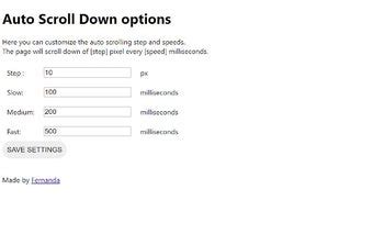 Auto Scroll Down For Google Chrome Extension Download