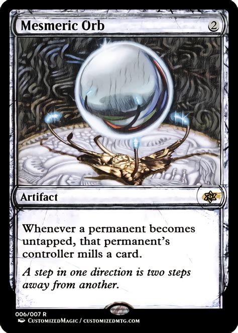 Mesmeric Orb Magic The Gathering Proxy Cards