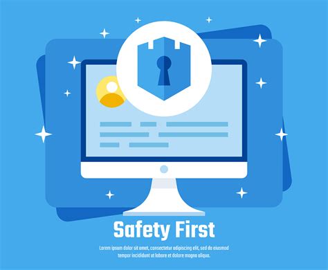 Cyber Security Illustration 517624 Vector Art At Vecteezy