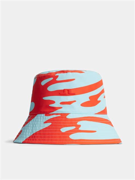 Rosa Print Bucket Hat Neptune Atomizer J Lindeberg