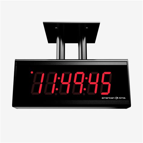 Bright And Bold These Durable Wireless Digital Clocks Display Time Date And Messages On The