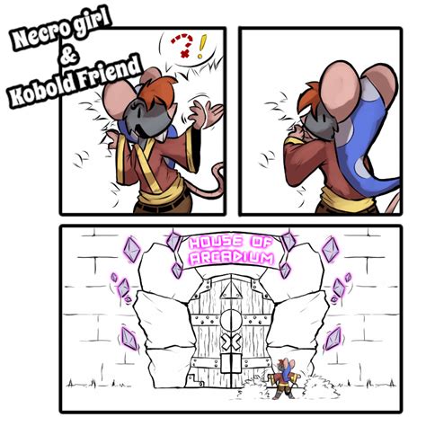 Necro Girl And Kobold Friend 162 By Dsurion On Deviantart