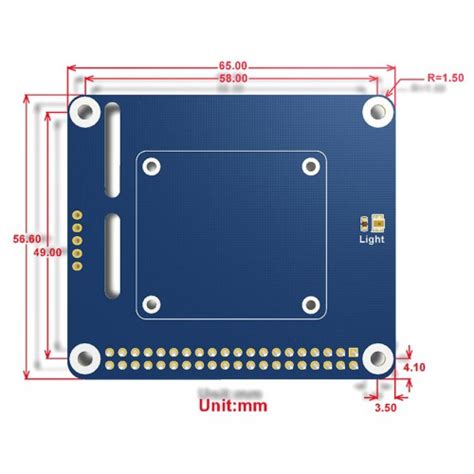 2 DOF Pan Tilt HAT For Raspberry Pi Onboard PCA9685 TSL2581