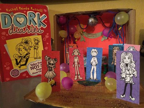 Dork Diaries Book Report Diorama