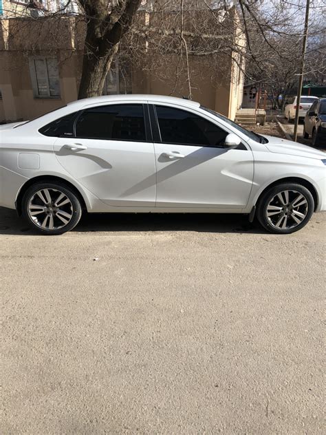 Переобулись) — Lada Vesta (1G), 1,6 л, 2018 года | колёсные диски | DRIVE2