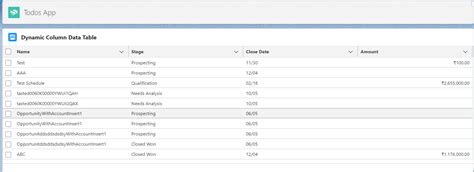 LWC DataTable With Dynamic Columns Controlled By Custom Metadata