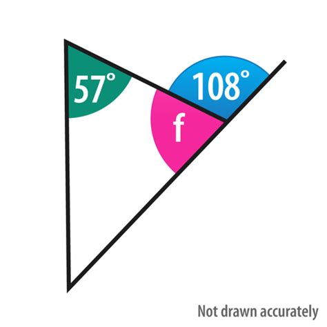 What Is The Size Of Angle F Not Drawn Studyx