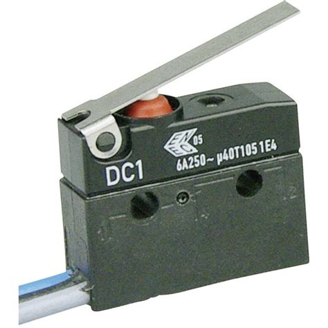 Cherry Switches Mikroschalter Dc1c C3lc 250 V Ac 6 A 1 X Ein Ein Ip67