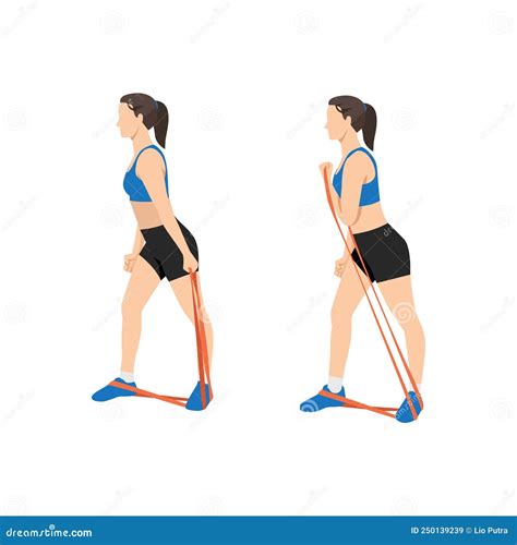 Resistance Band Bicep Curls