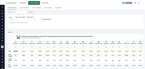 Bulk Operations