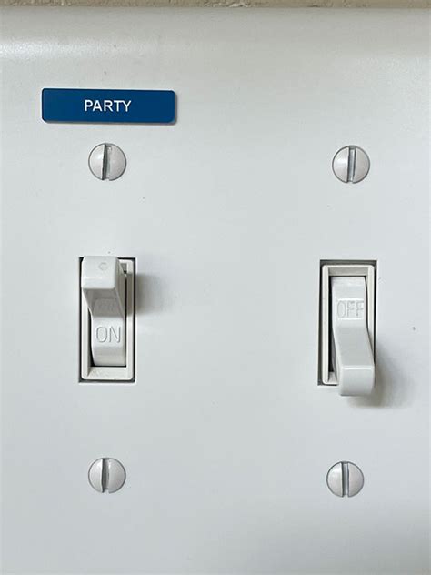 Lightswitch Labels Custom Made Stick On Label To Mark Any Light Or Switch