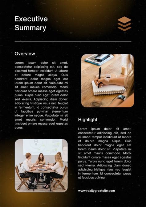 Free Printable Executive Summary Templates Canva