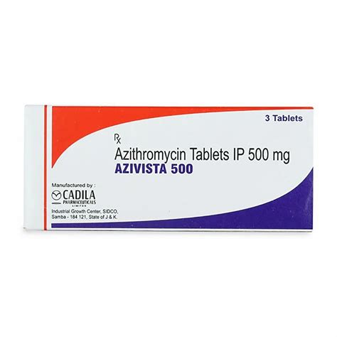 Azithromycin 500mg Tablets At ₹ 30strip Of 3 Tablets Azithromycin