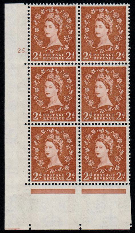1964 Blue Phosphor 8mm 2d Light Red Brown 2 Bands 62095