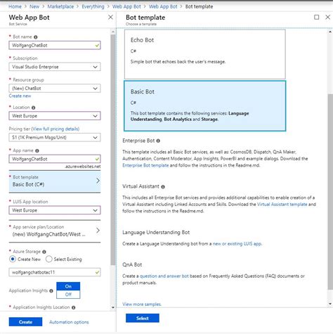Create A Bot Application With Azure Programming With Wolfgang