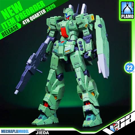 【🟢𝐏𝐑𝐄𝐎𝐑𝐃𝐄𝐑 Q4 2025】⭐️ Plamo Loving Alien 胶佬星人 Rgm 88x Rmg 88x Jieda 捷达 Jeda Master Grade 1 100