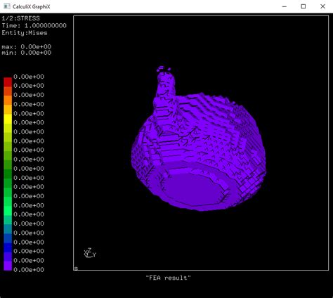 Programmatic Way To Check If FEA Results Were Empty Bad CalculiX
